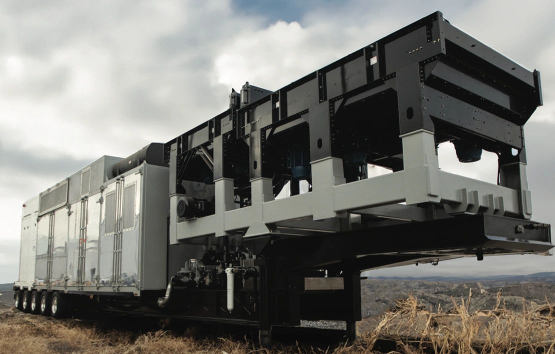 2.6 MW Natural Gas Mobile Generator Set