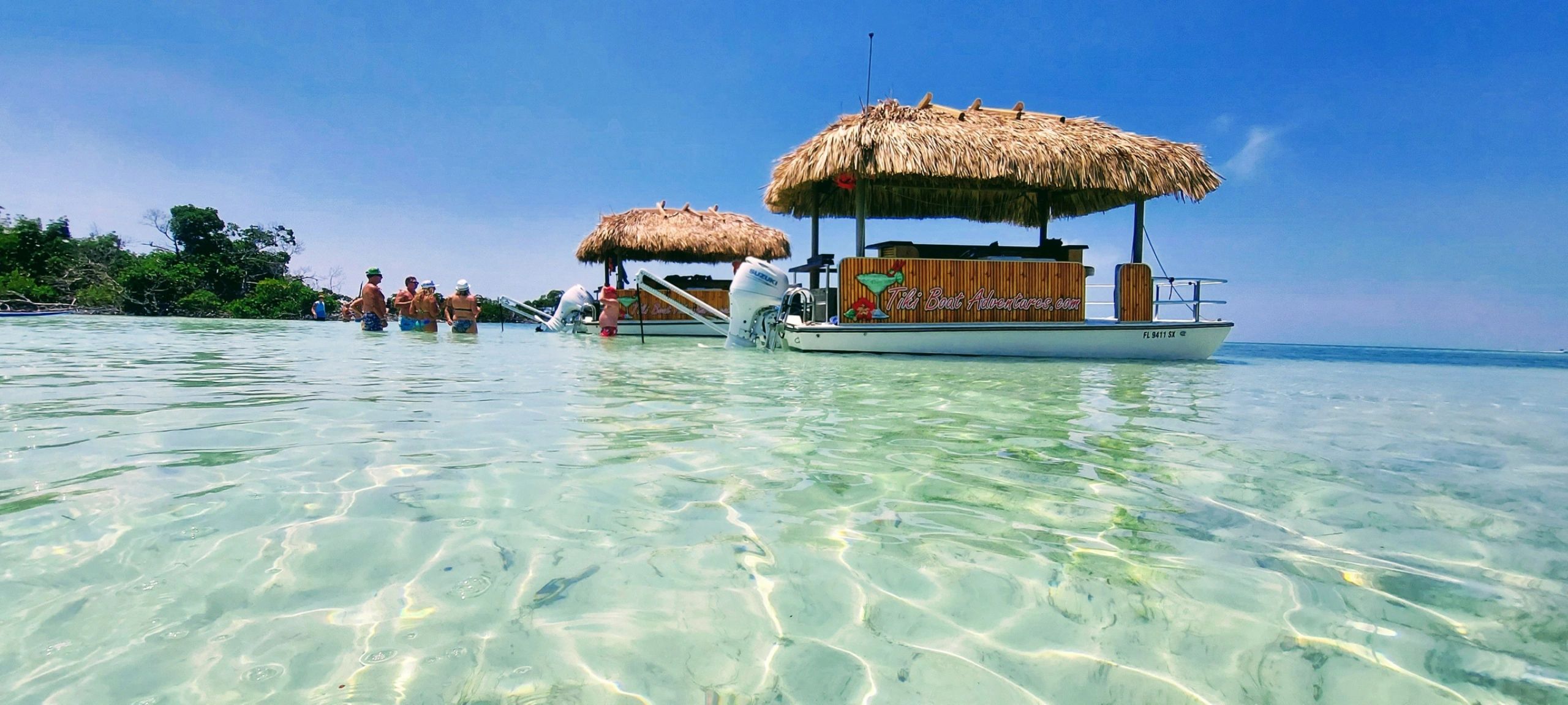 Key West Sandbar Trips & Sunsets - Tiki Boat Charters