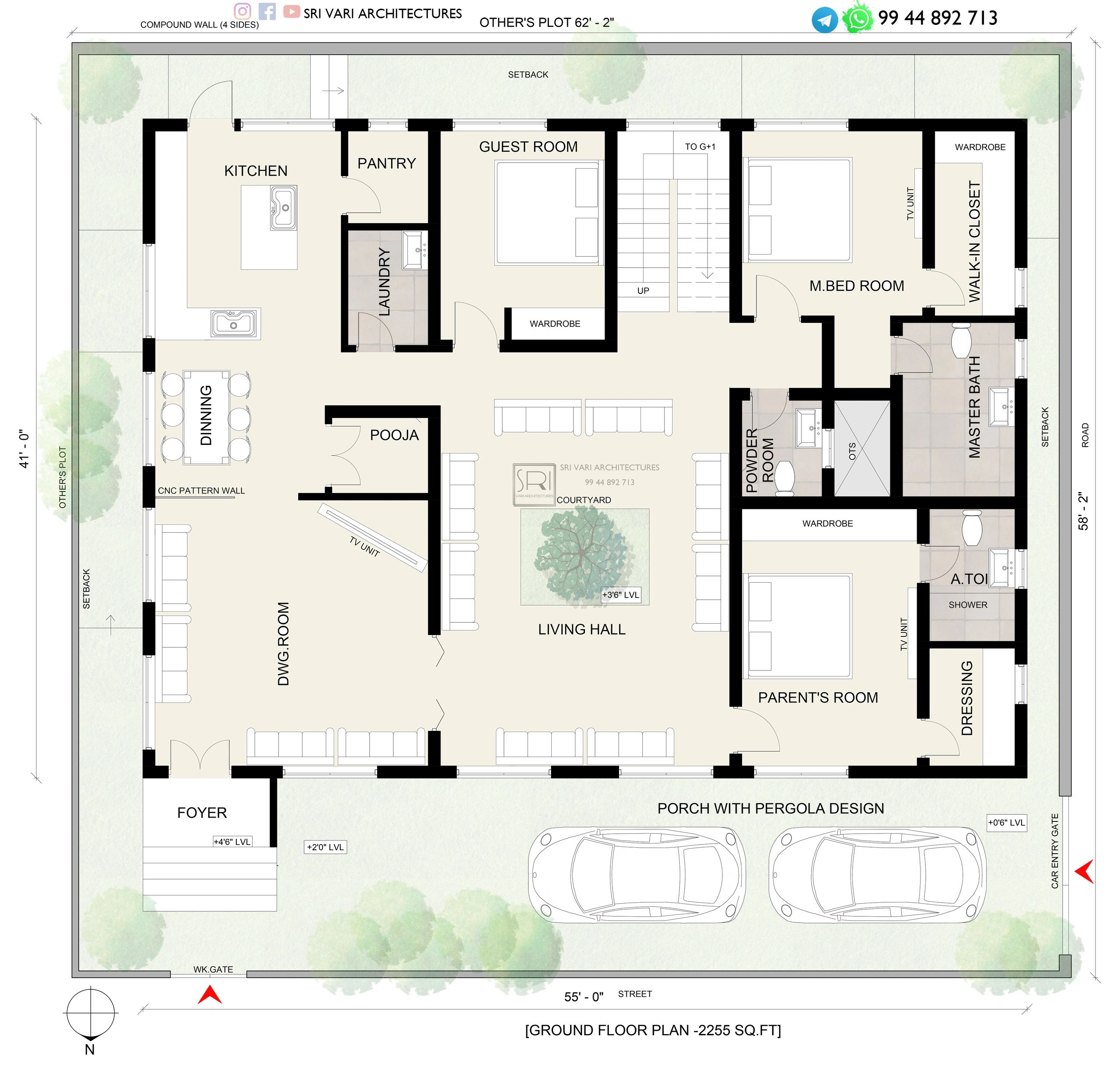 Floor Plan - Srivariarchitectures