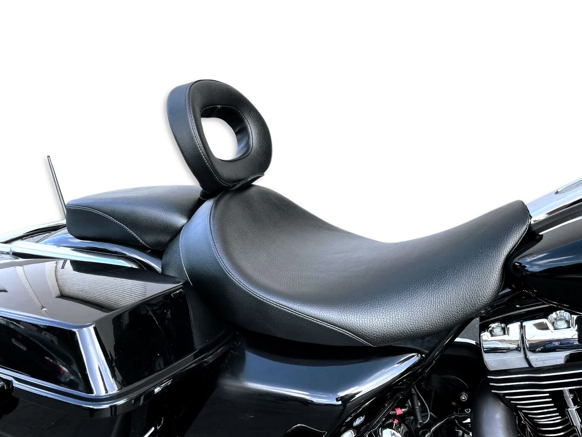 BAGGER/TOURING: SOLO SEATS NO Design Plain Vinyl