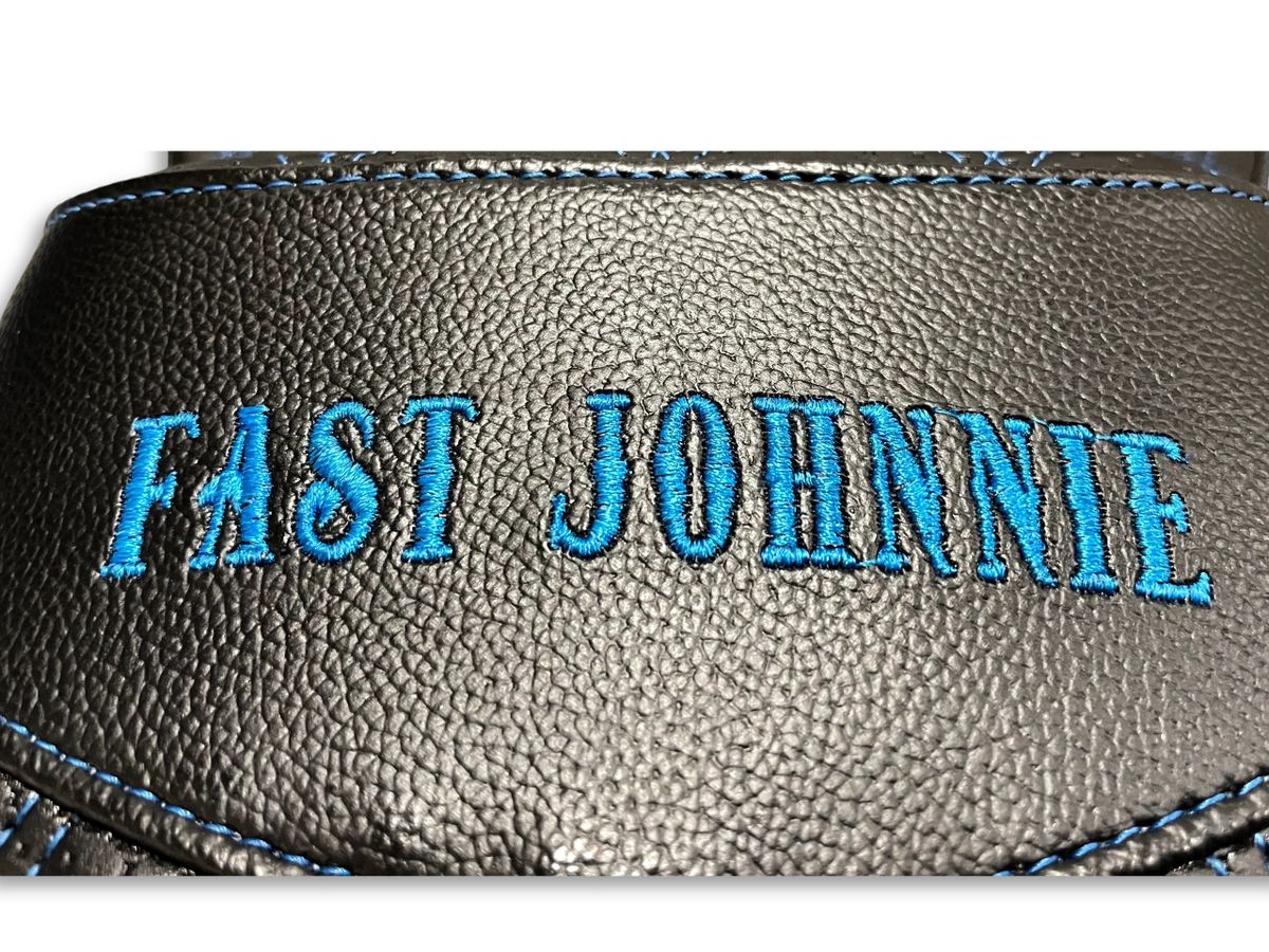 SOFTAIL FASTBACK: Double Diamond Tuck ADD FAST JOHNNIE EMBROIDERY