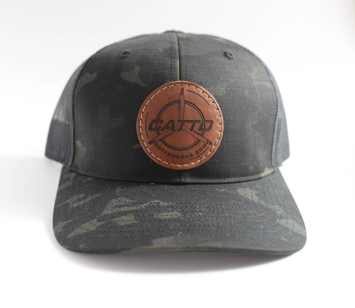 Camo Leather Patch