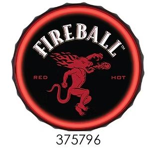 * SIGN LED FIREBALL