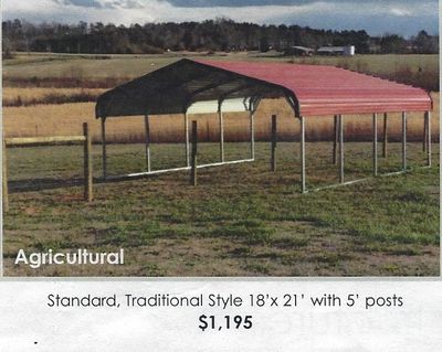 Secure Portable Buildings - R&b Metal Structures, Metal Carports ...