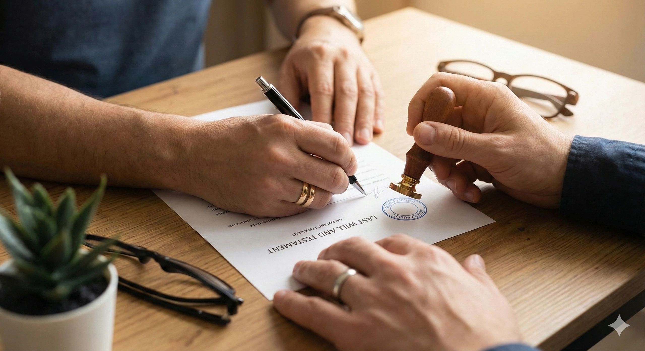 Signing on the Dotted Line: Why Your Will or Trust Needs a Notary