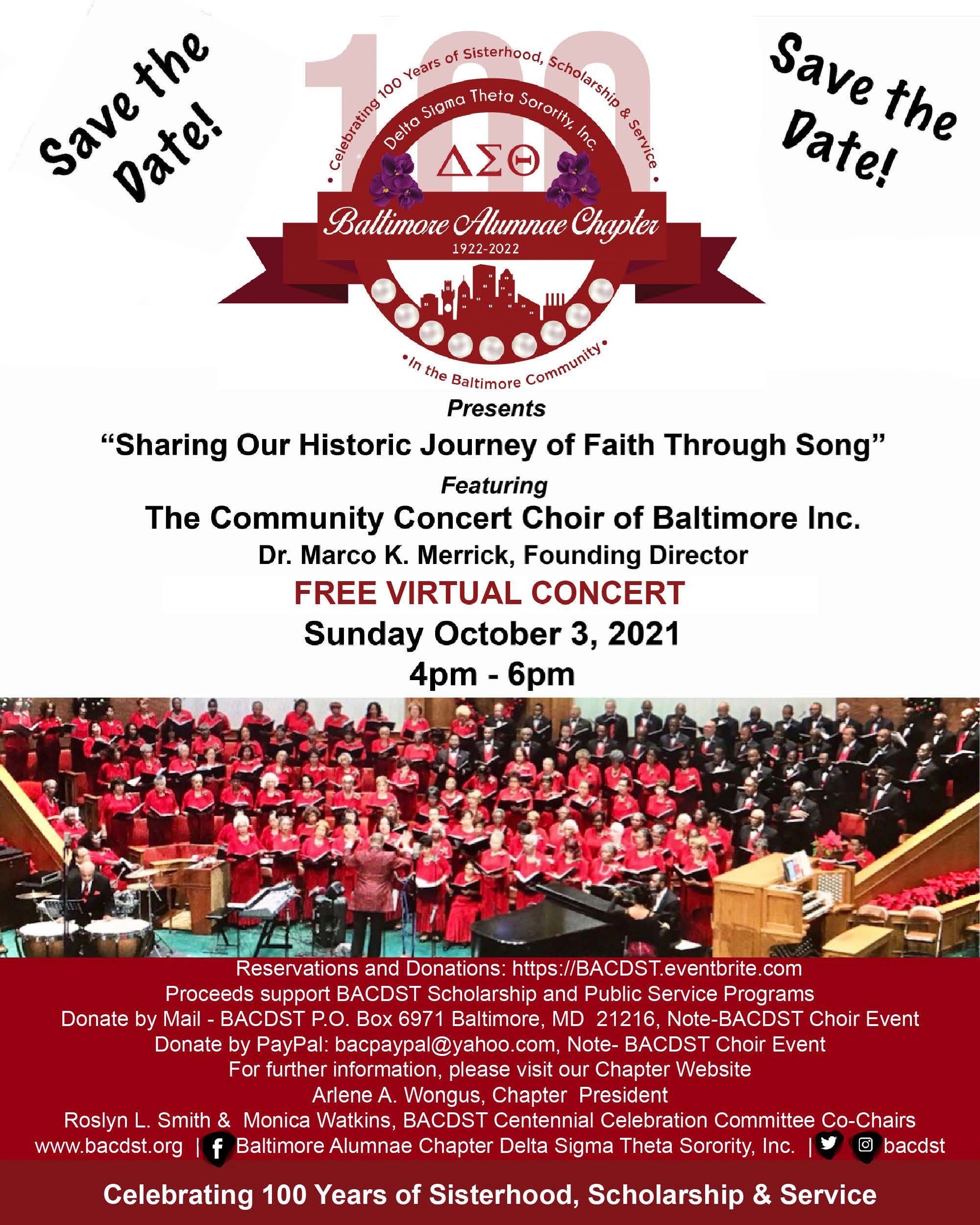 Community Concert Choir of Baltimore