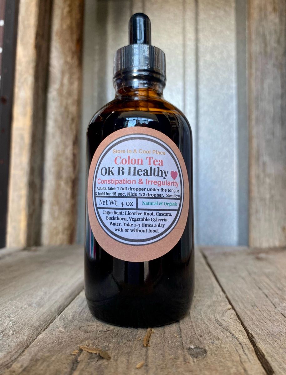 Colon Tea Tincture 4oz.