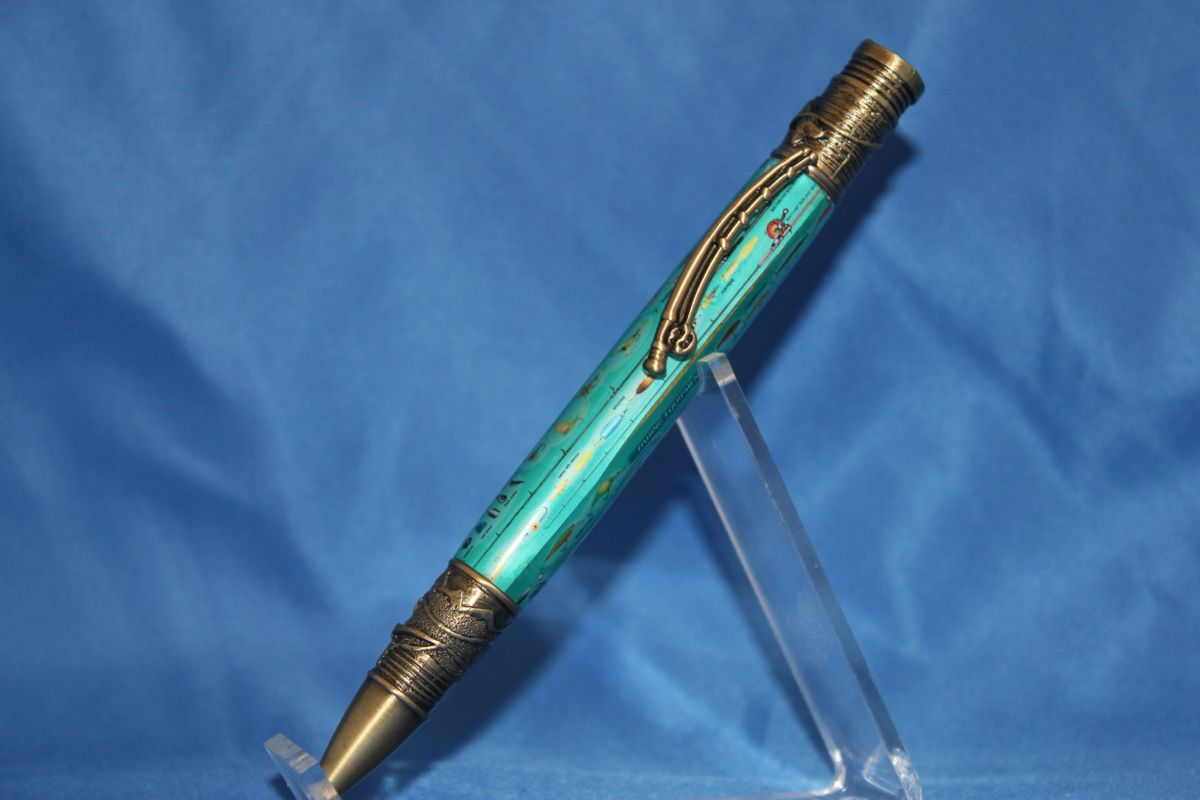 Fishing Lures Custom Pen