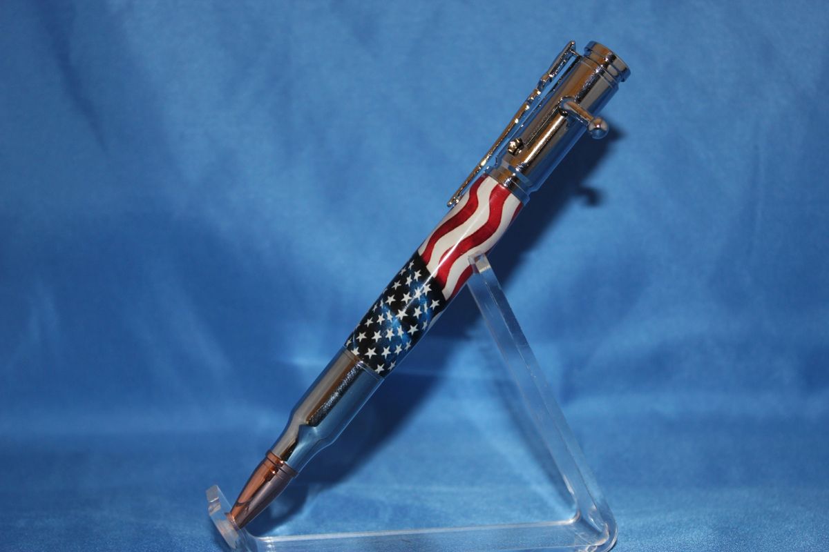 Flag - Bolt Custom Pen