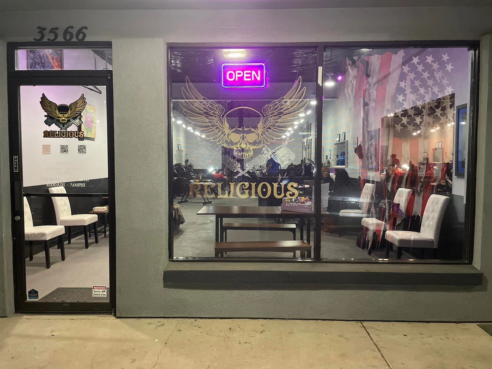 Walk-In Tattoos at Religious Ink Tattoo