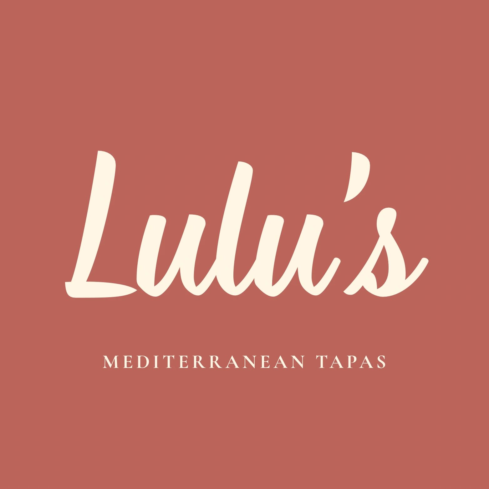 Menus | Lulu's Tapas