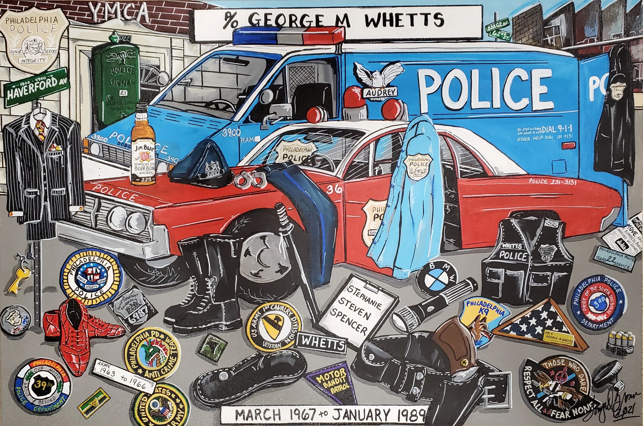 Tonya D Brown Art - Artistic Expression, Law Enforcement Art