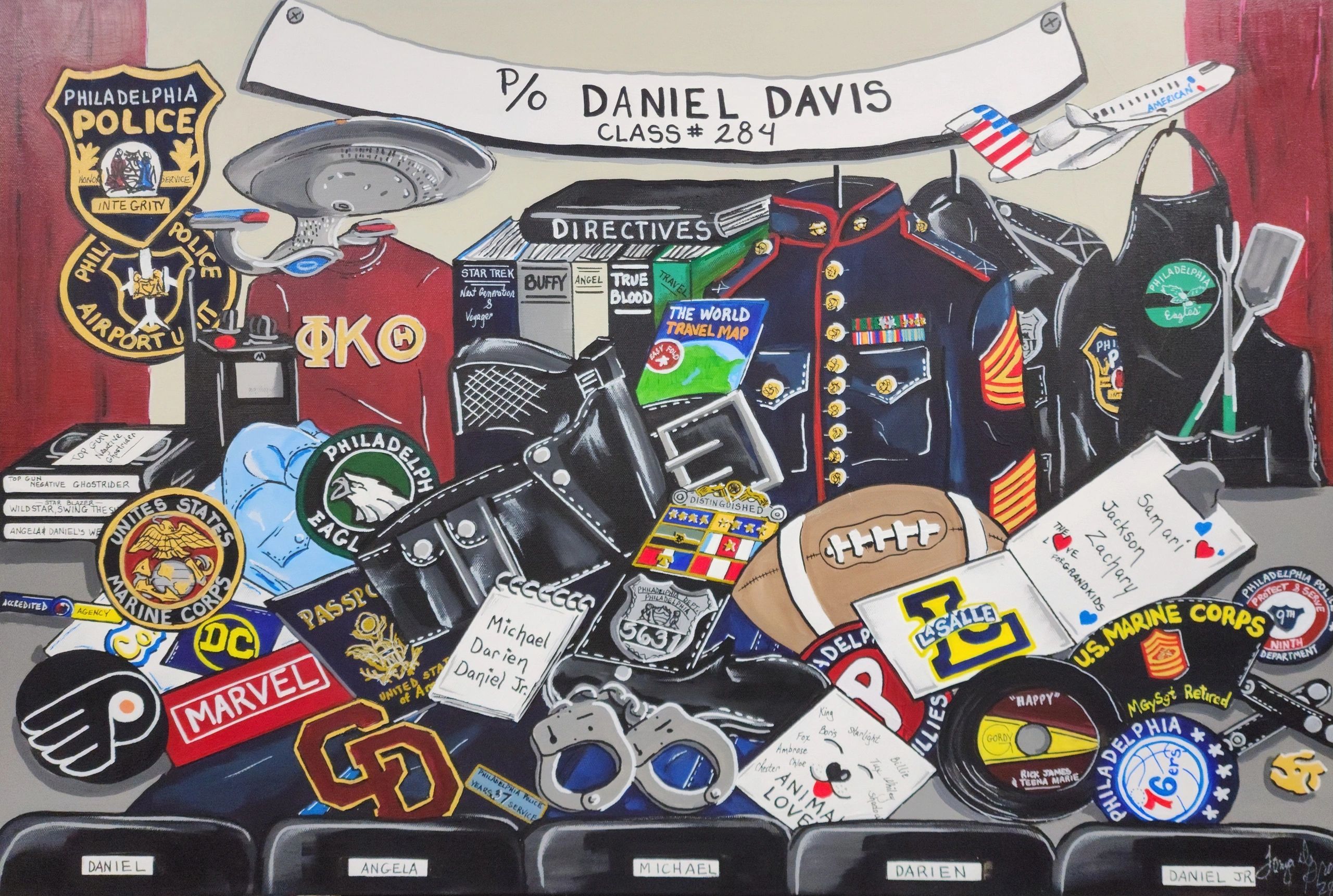 Tonya D Brown Art - Artistic Expression, Law Enforcement Art