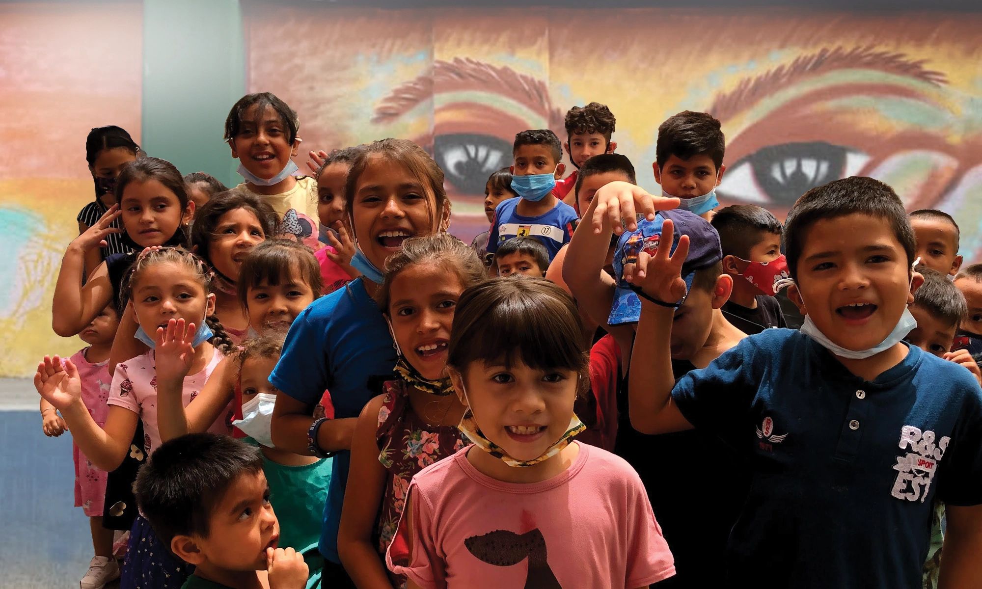 Helping asylum seekers living at the Cobina Posada del Migrante Shelter ...