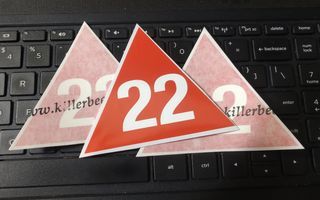 22nd NCR BEEP STICKER (3 PACK)