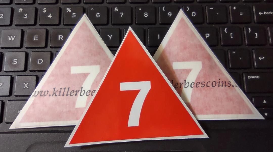 7th NCR BEEP STICKER (3 PACK)