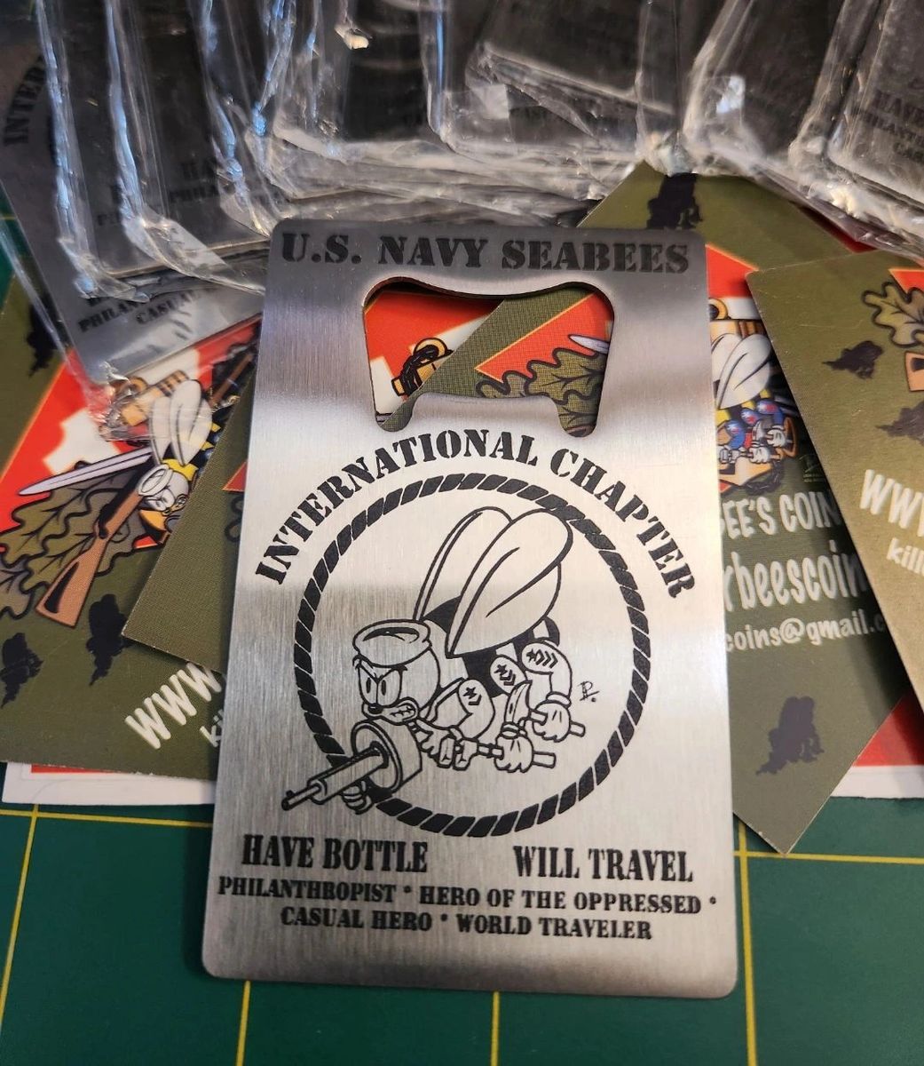 OLD SKOOL SEABEE BOTTLE OPENER