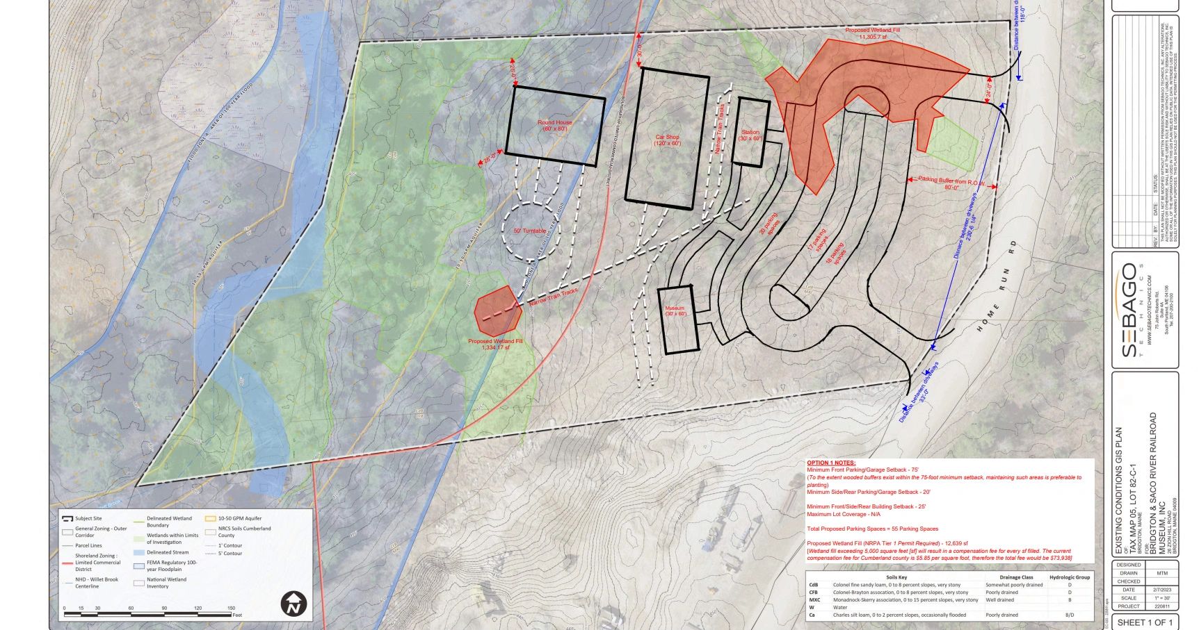 Introducing the Bridgton Railyard site map!
