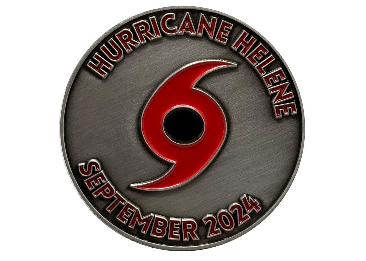 Hurricane Helene East Tennessee Coin