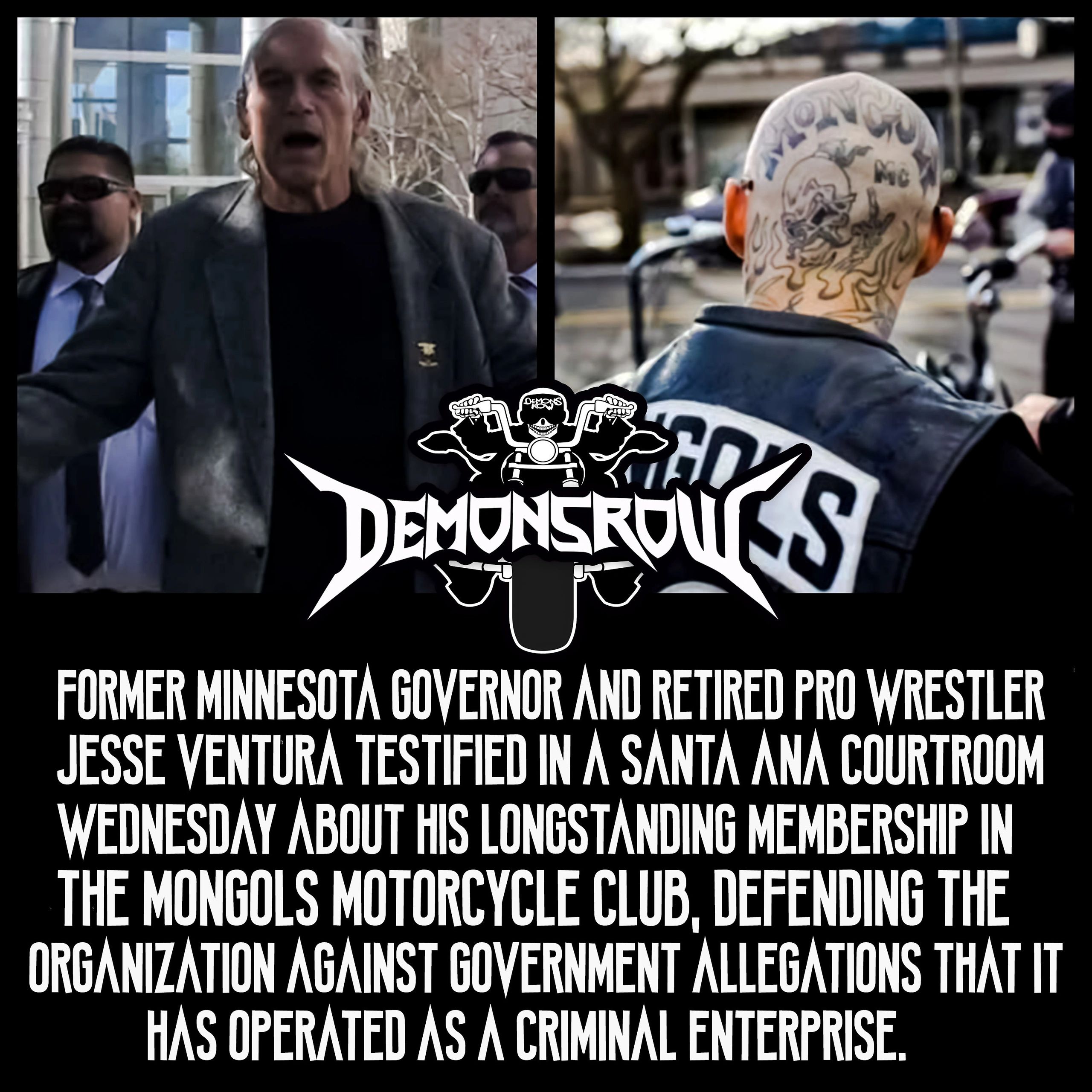 Jesse Ventura Mongols Mc