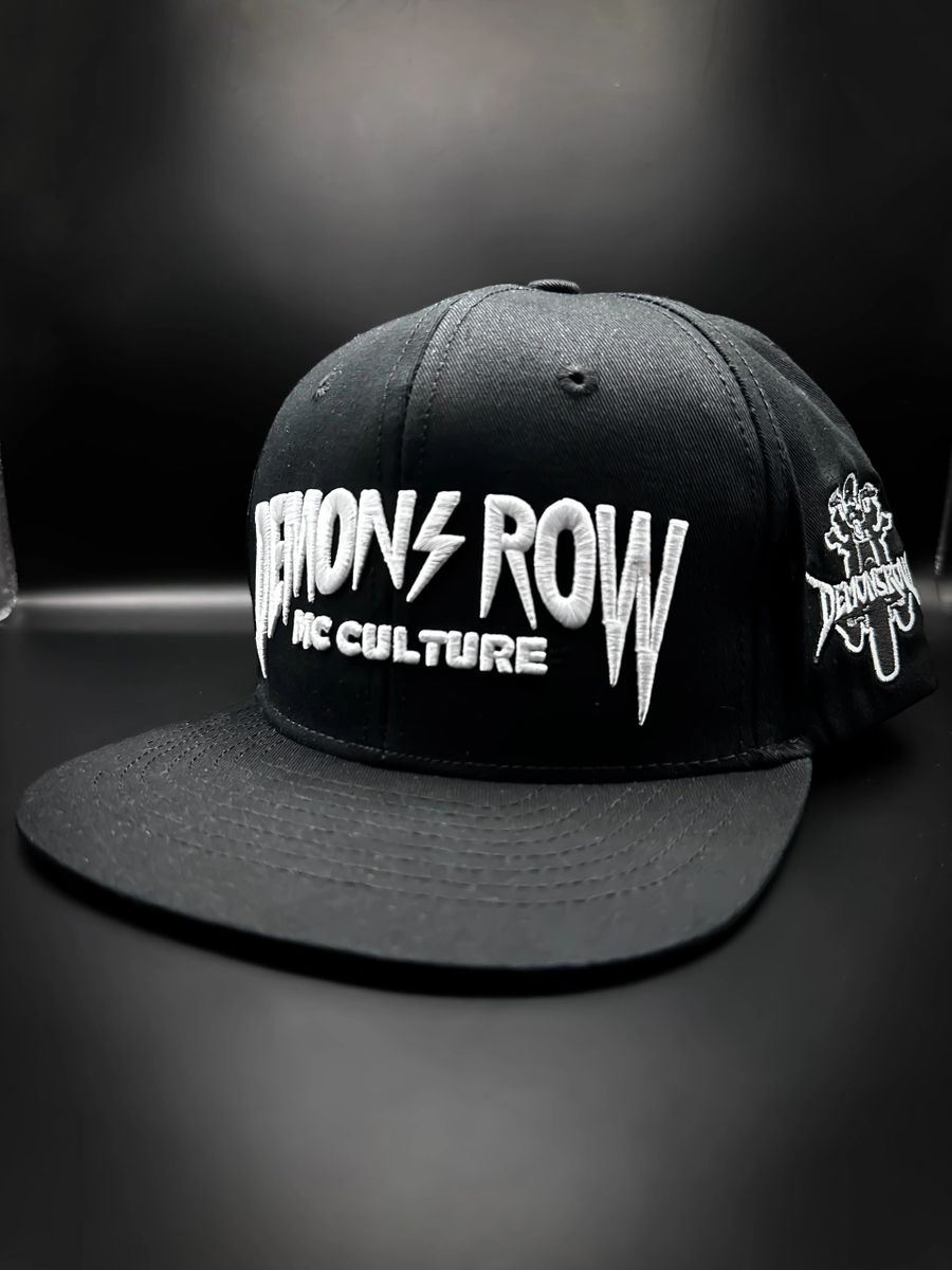 Demons Row Black Snap back