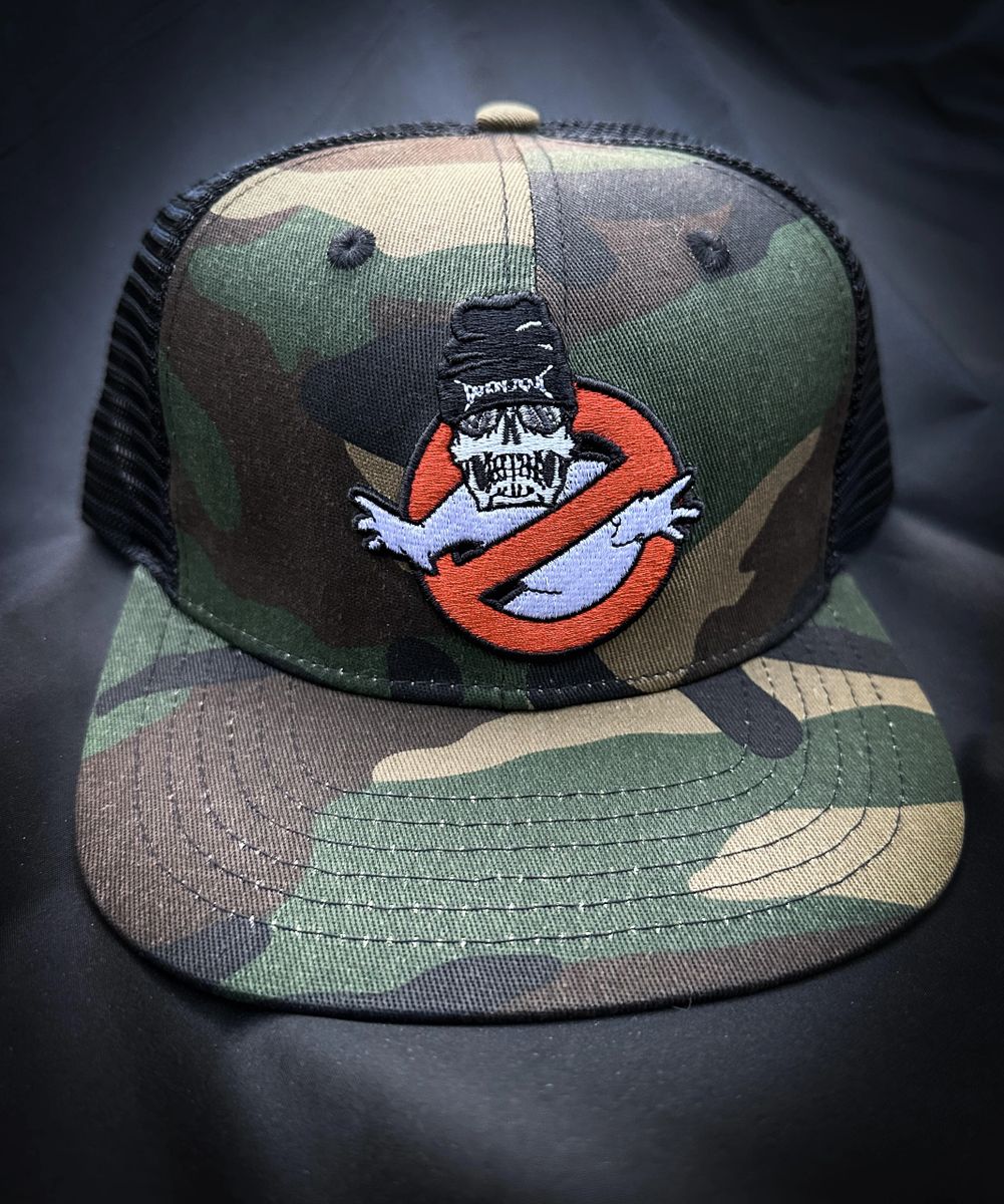 Camo Can't Ban The Ghostman Hat