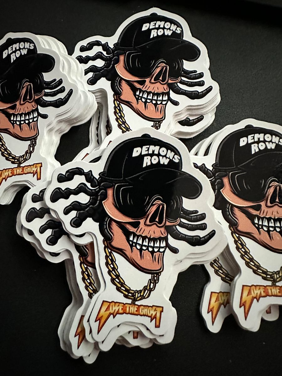 Ghostaveli Skull Sticker