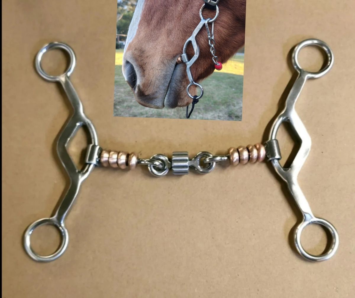 Deni short weighted lifter 3pc copper beaded with stainless cricket