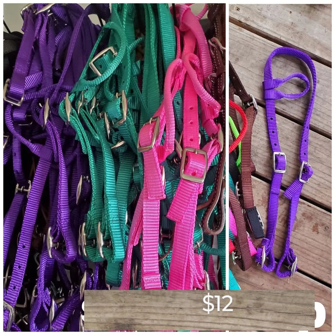 Nylon headstall one ear