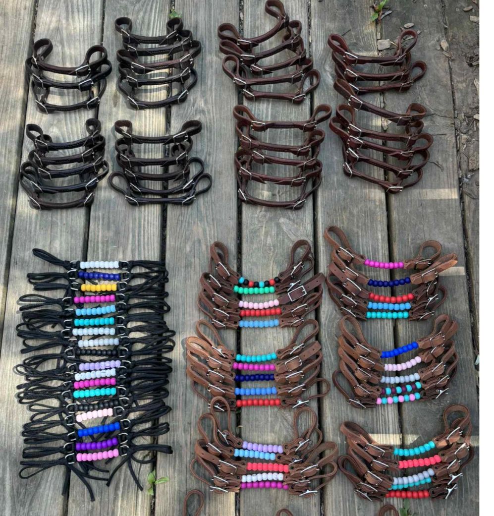 Curb straps, chains, bit guards