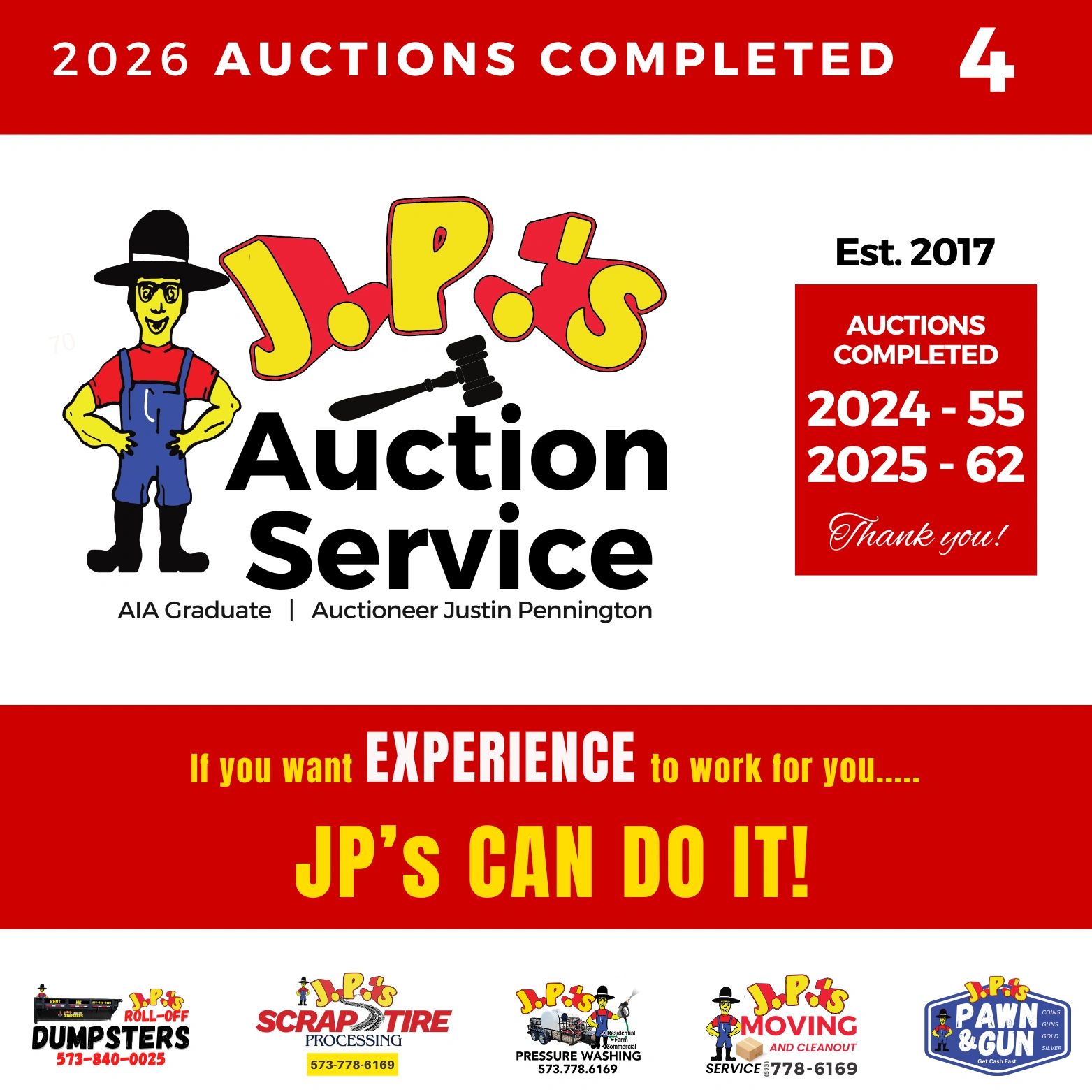 Auction - JP's Auction Service