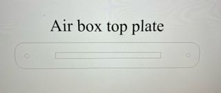 Air Box Top Plate