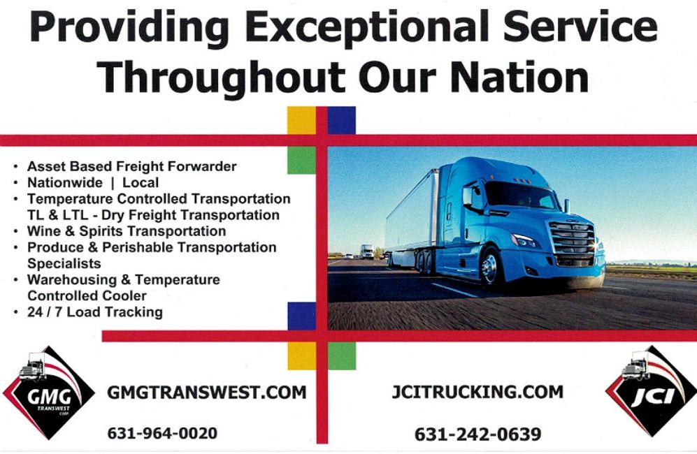 GMG TRANSWEST CORP. - Trucking Shipping, LTL or FTL