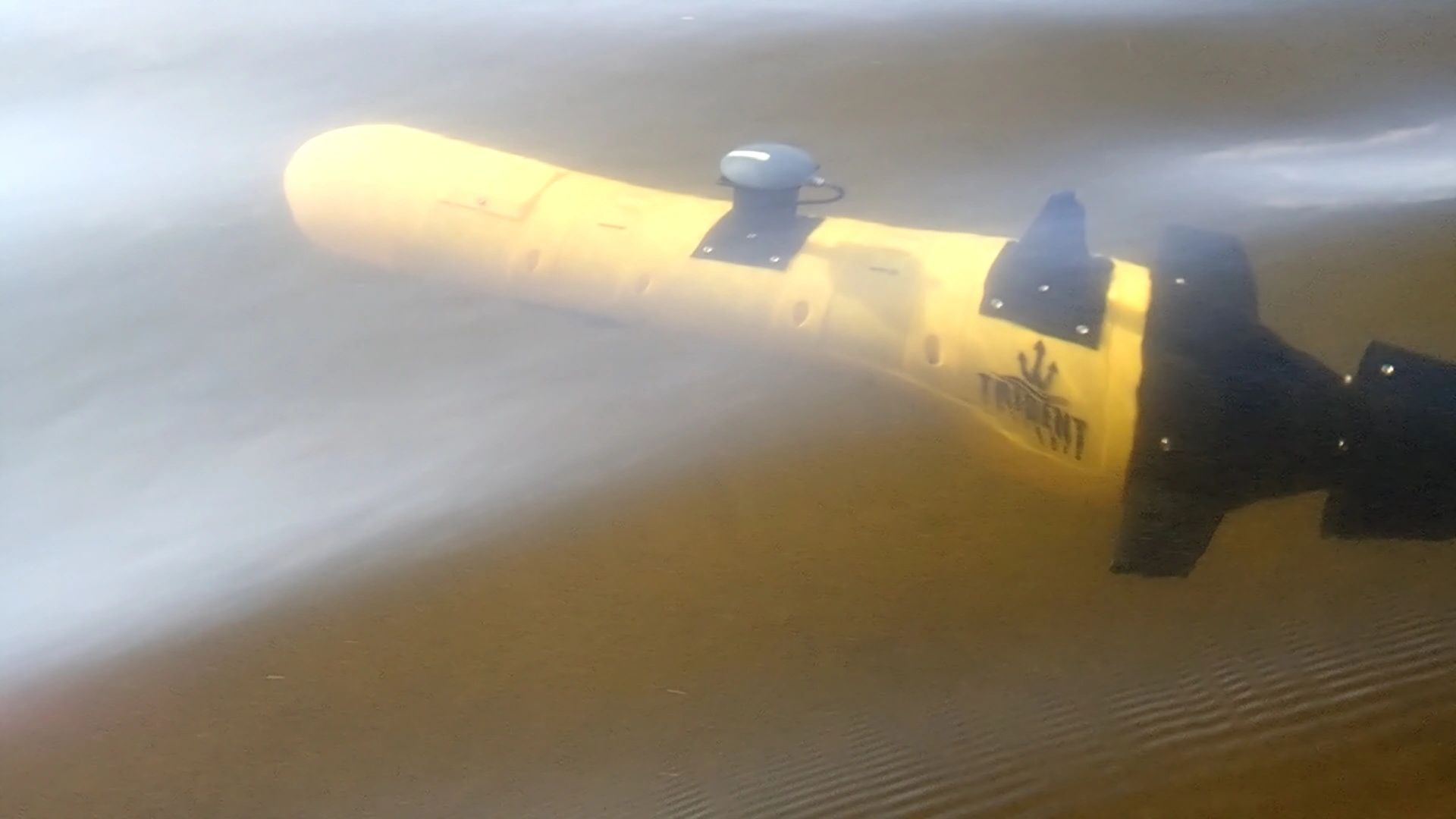 More AUV water trials