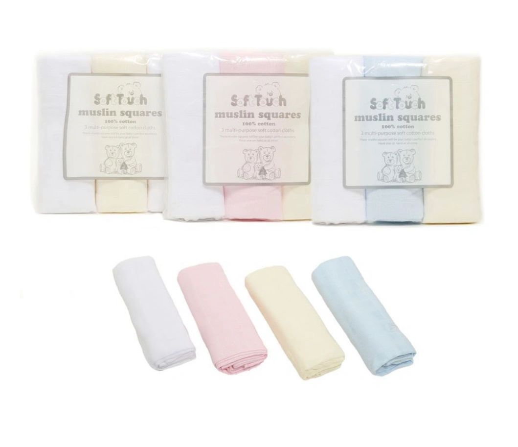 Muslin Squares 3Pack