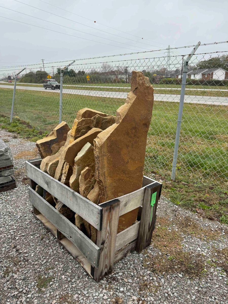 Natural Gold Path Stones