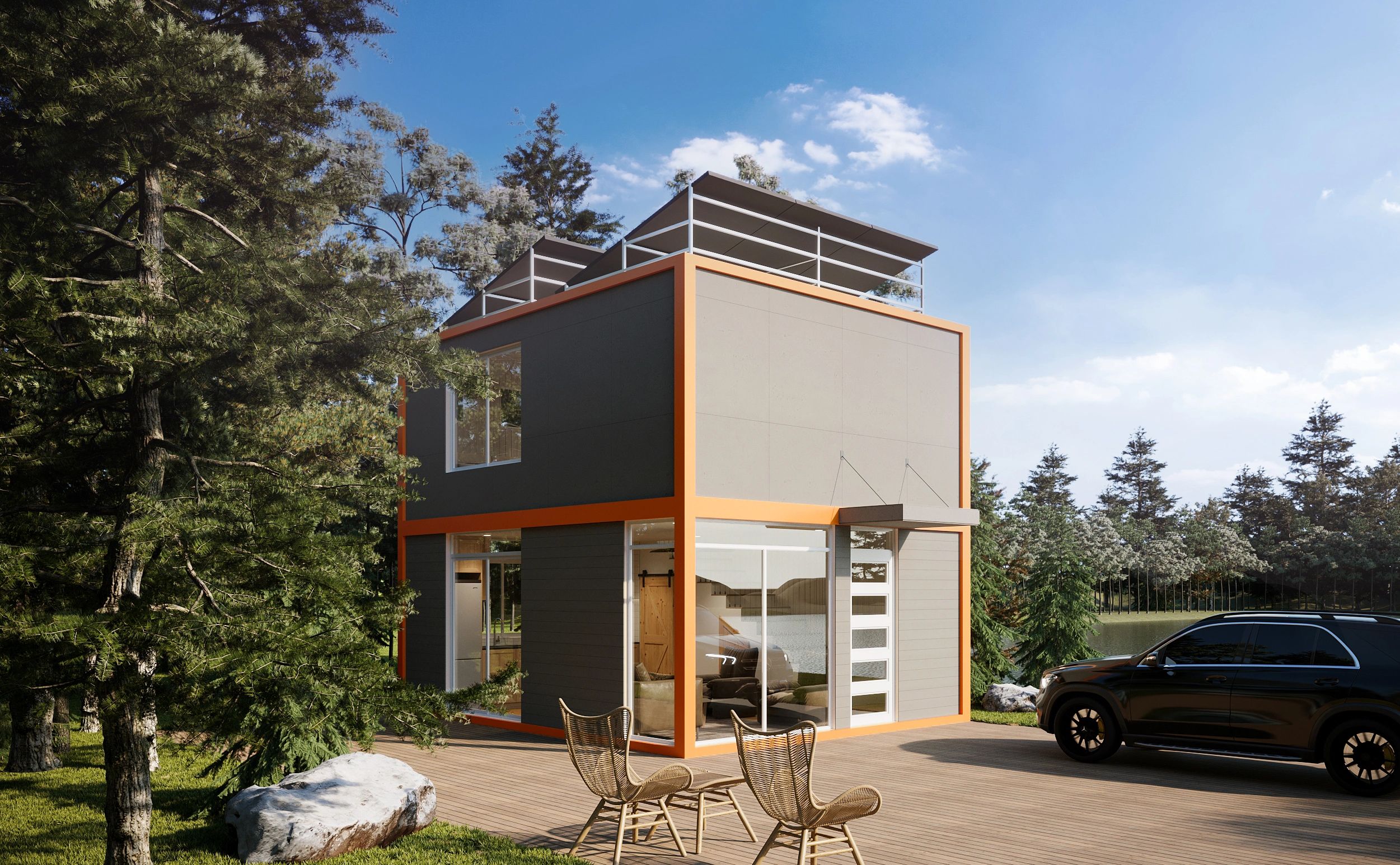 Modern Shipping Container Homes | iCUB3 Shipping Containers Homes