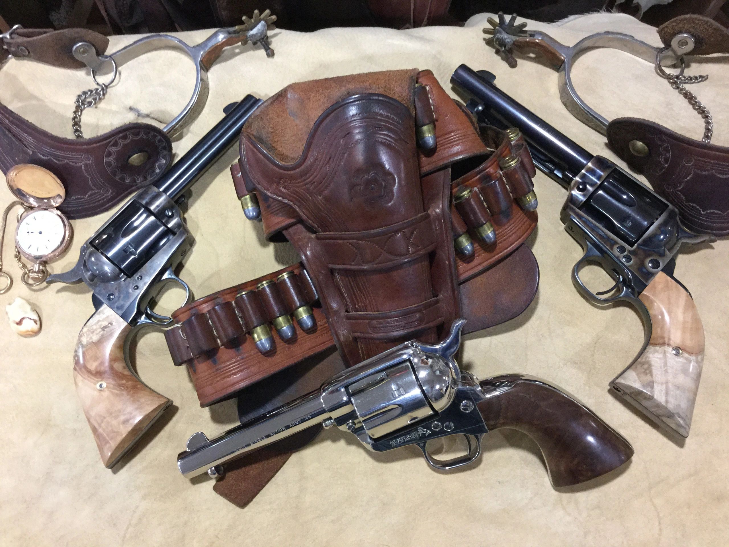 SAA Grips - Rockwood Grips