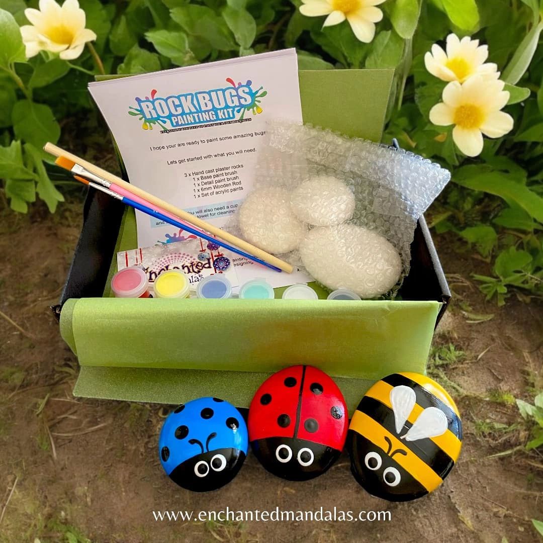 Rock bugs Painting Kit