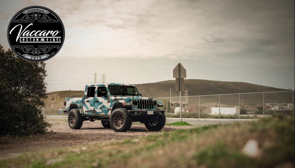 DIY Jeep Gladiator Wrap Kit