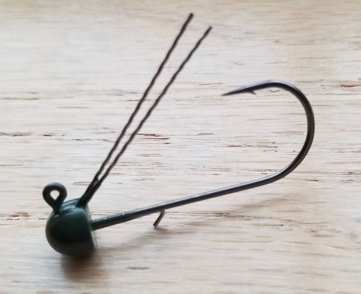 Tungsten Weedless Ned Rig Head Jigs - 3pk