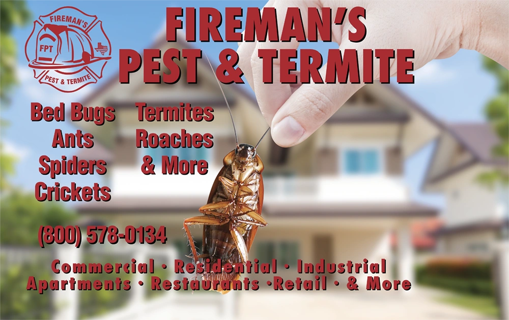 Fireman's Pest & Termite - Pest Control Exterminator, Expert Pest ...