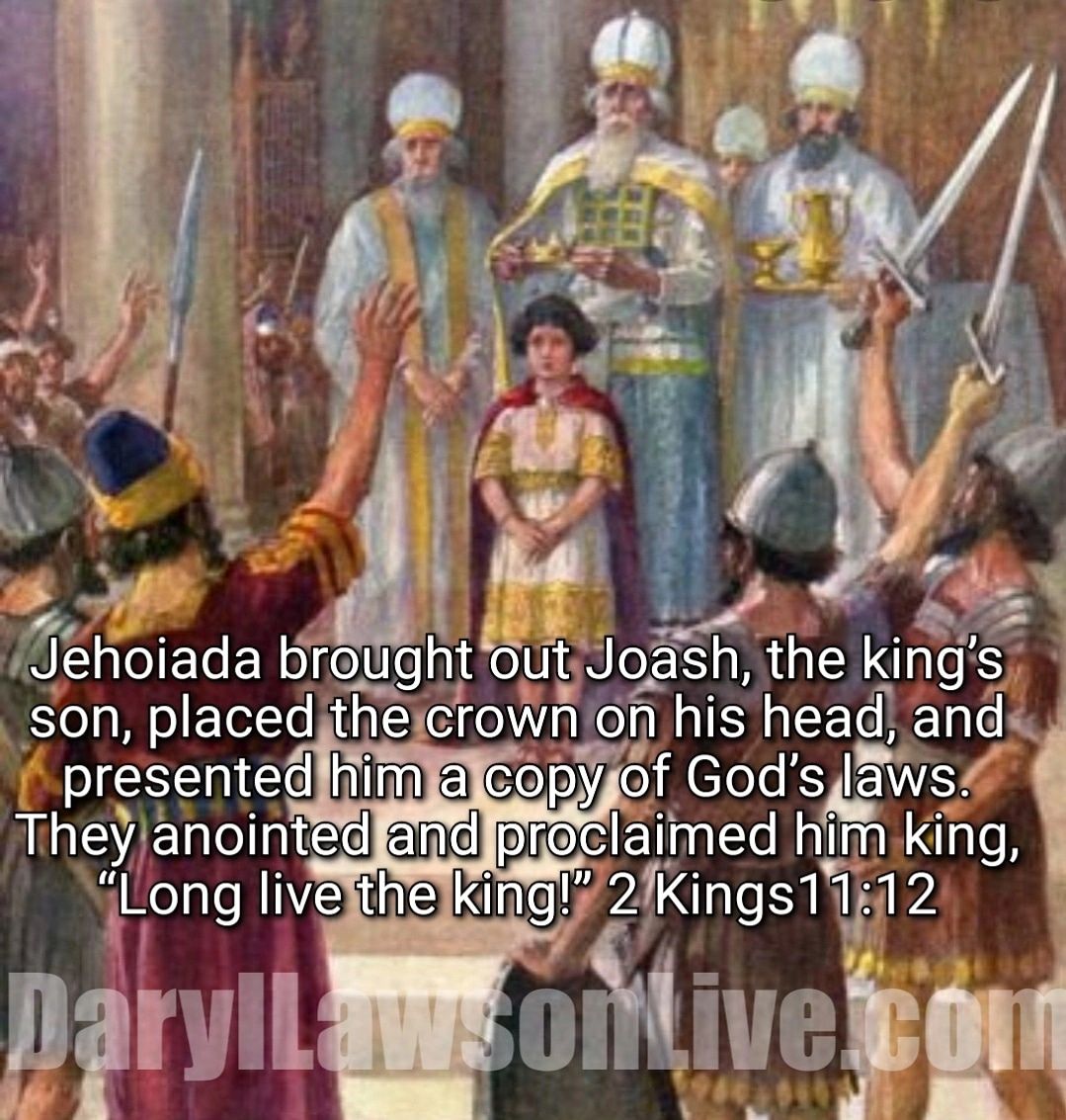 Long Live the King: 7yr old King Joash