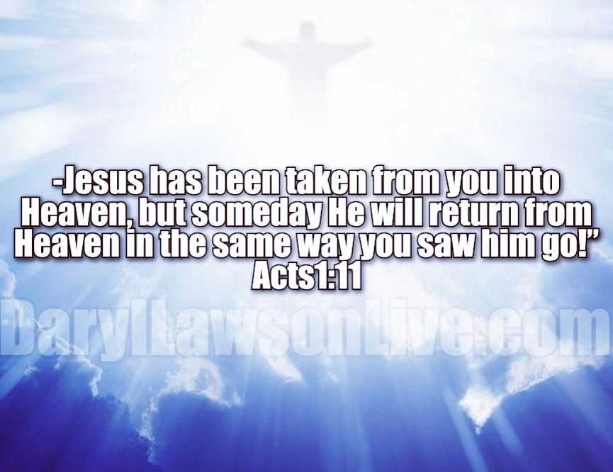 Jesus Christ: Will RETURN SOON