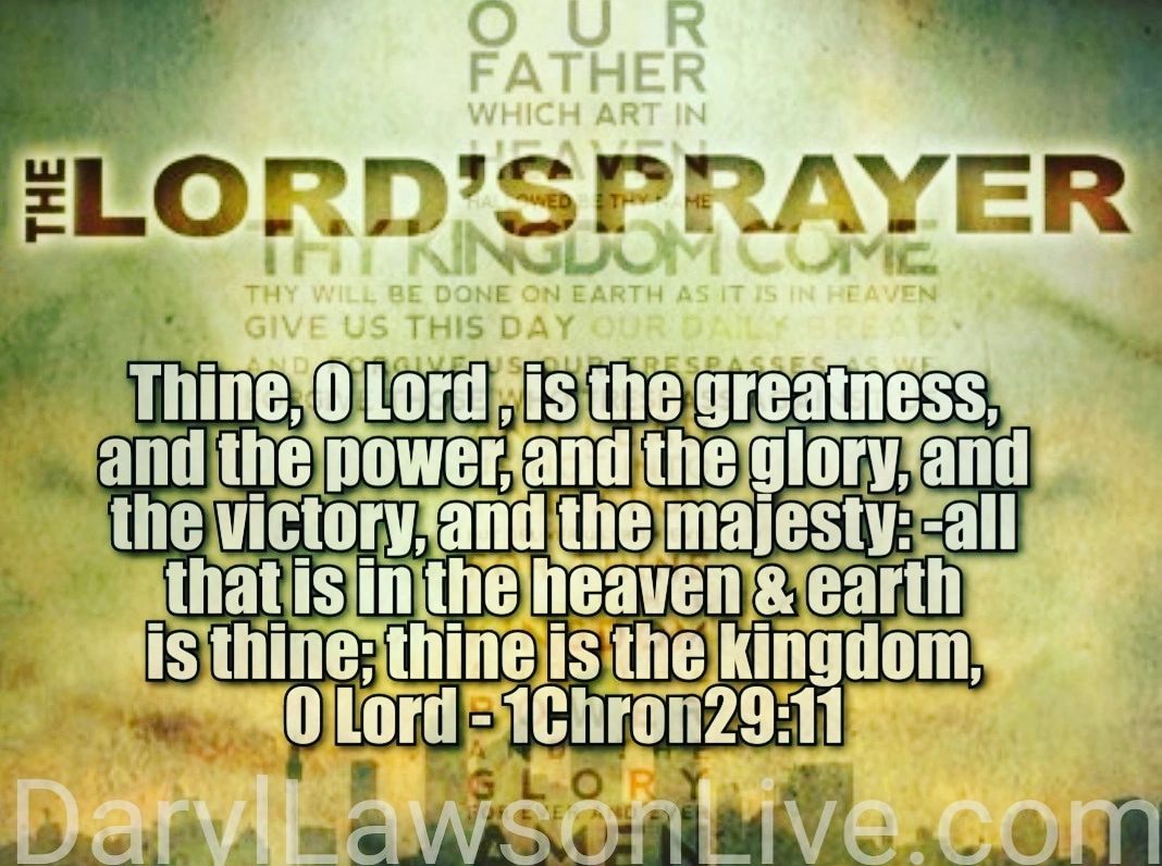 Old Testament Lord's Prayer