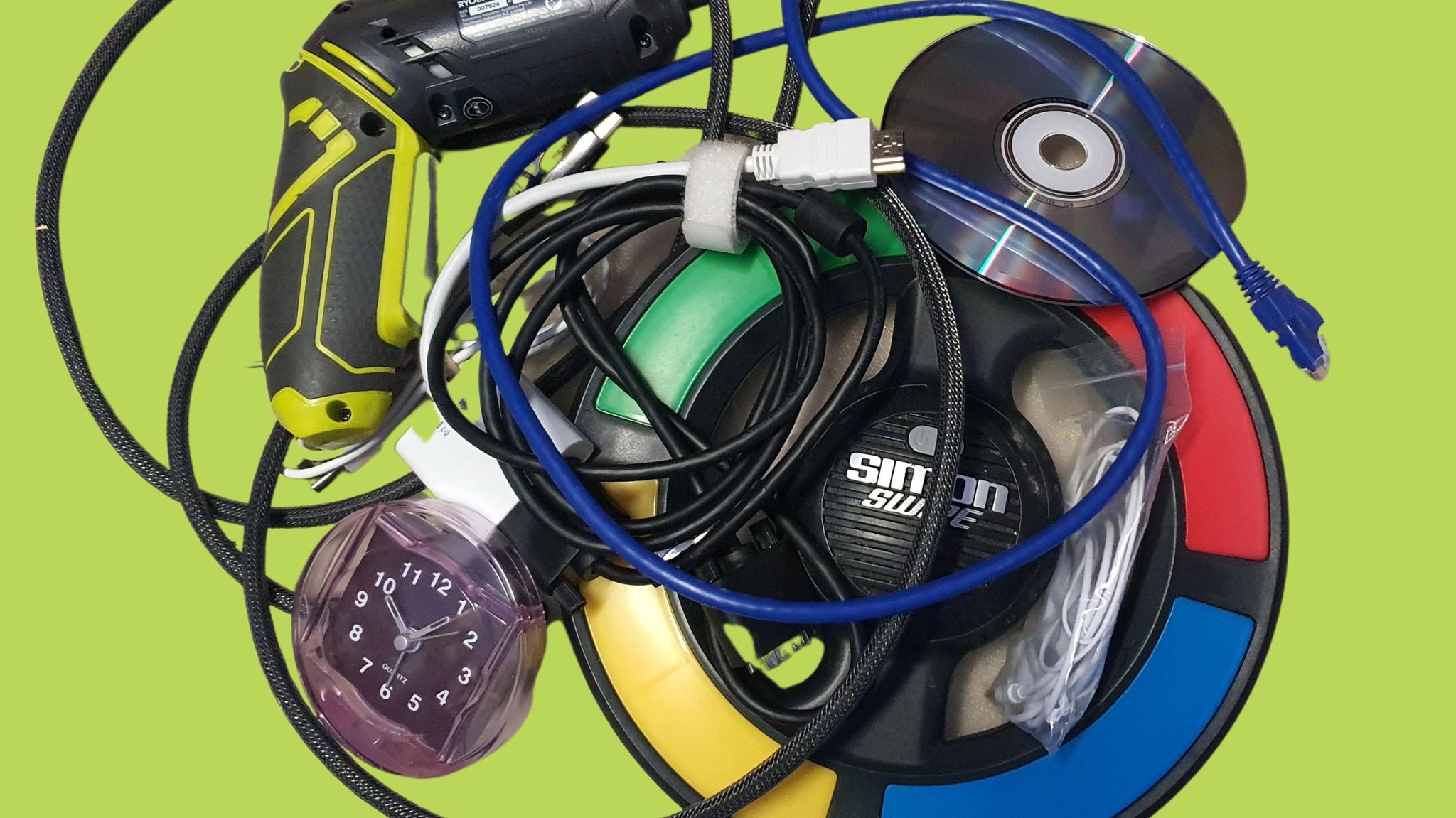 E is for Electric Clutter