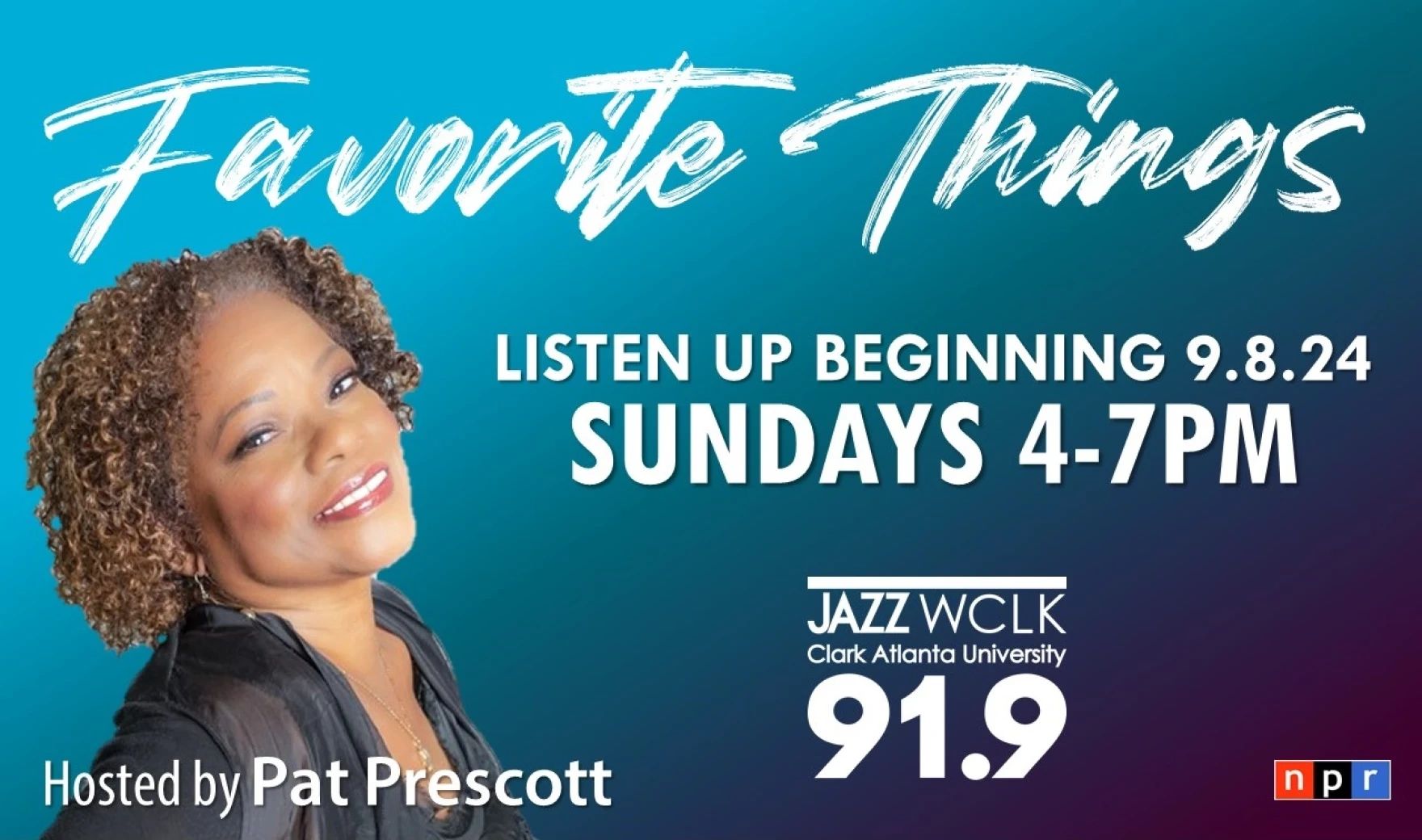 Jazz 91.9 WCLK Atlanta adds Pat Prescott and 'Favorite Things'