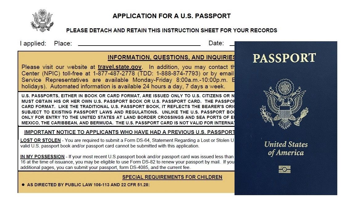 Adult Passport Assistance Services (First Time) - Turnaround time is 2 ...