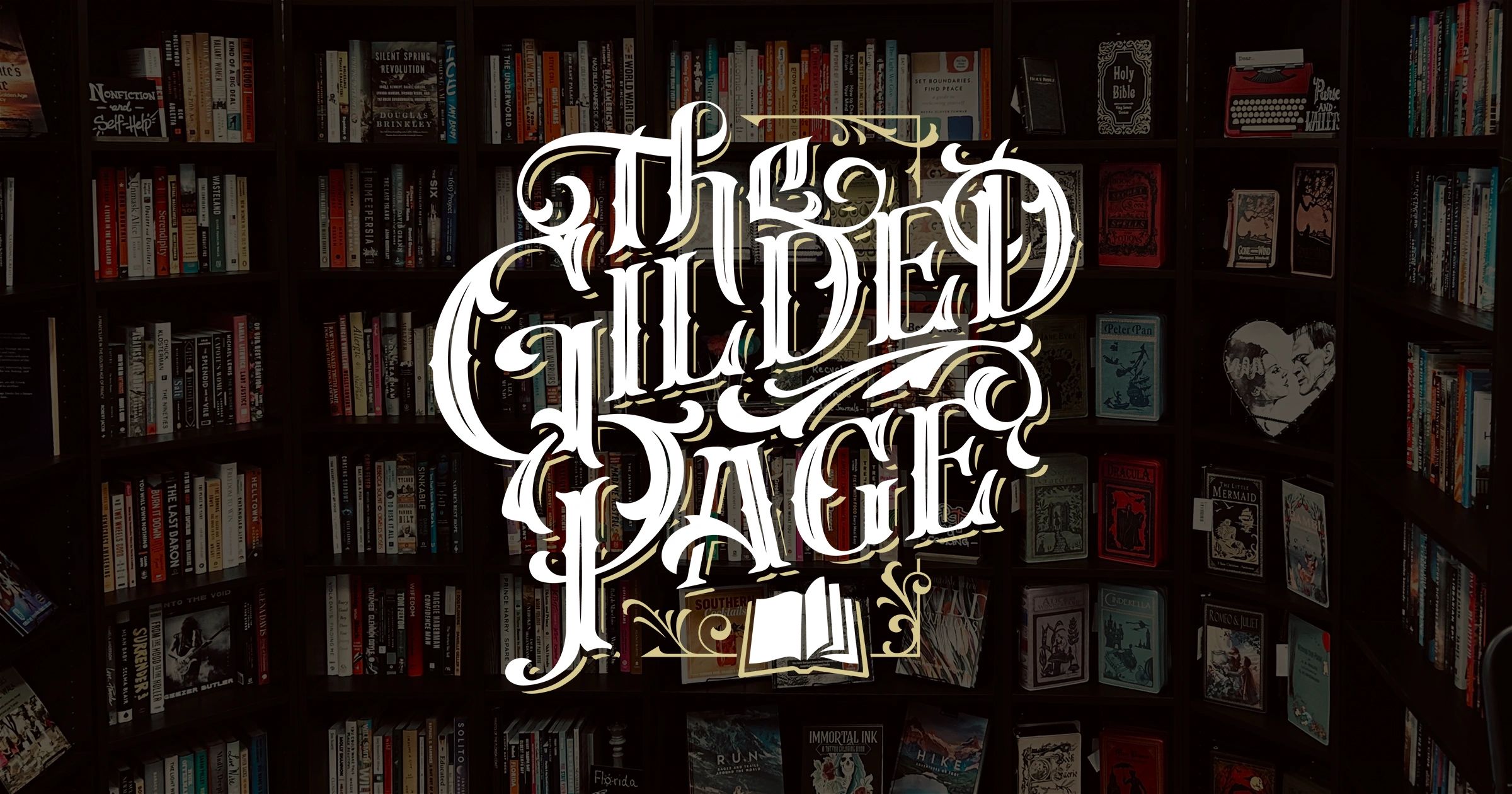 The Gilded Page - Bookstore, Books