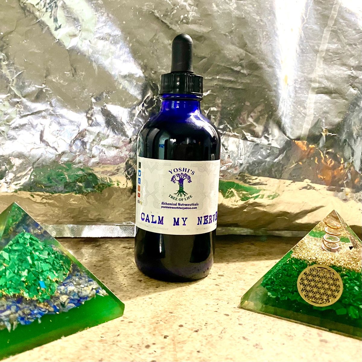 Calm My Nerves Herbal Tincture(Dietary Supplement)